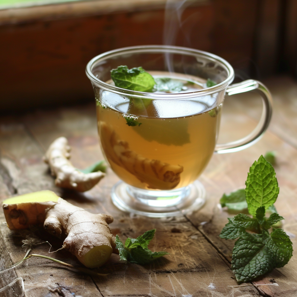 Peppermint and Ginger Tea – Check My Body Health Germany